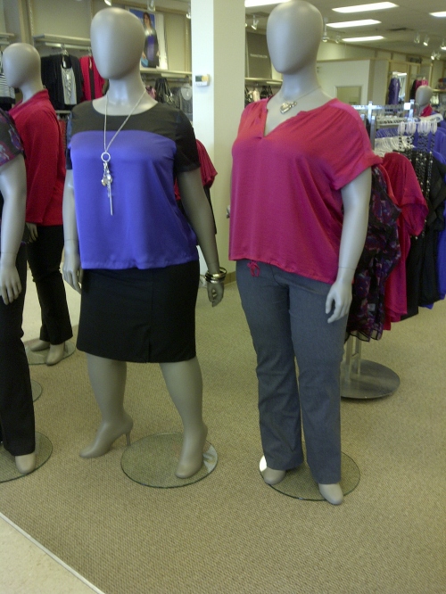 Plus Size Mannequins - Big Girl Blue.com